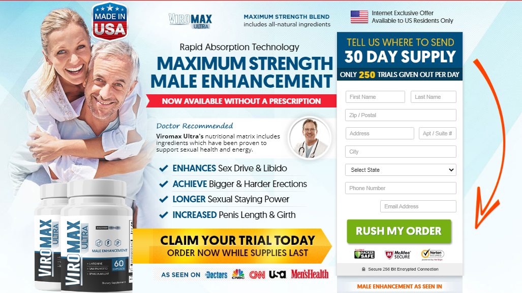 Viromax Ultra Male Enhancement: Reviews, Benefits and How to Take?