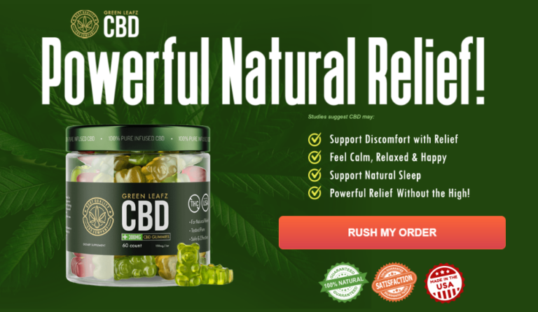 Green Leaf CBD Gummies Canada: Pros & Cons, Reviews, Price