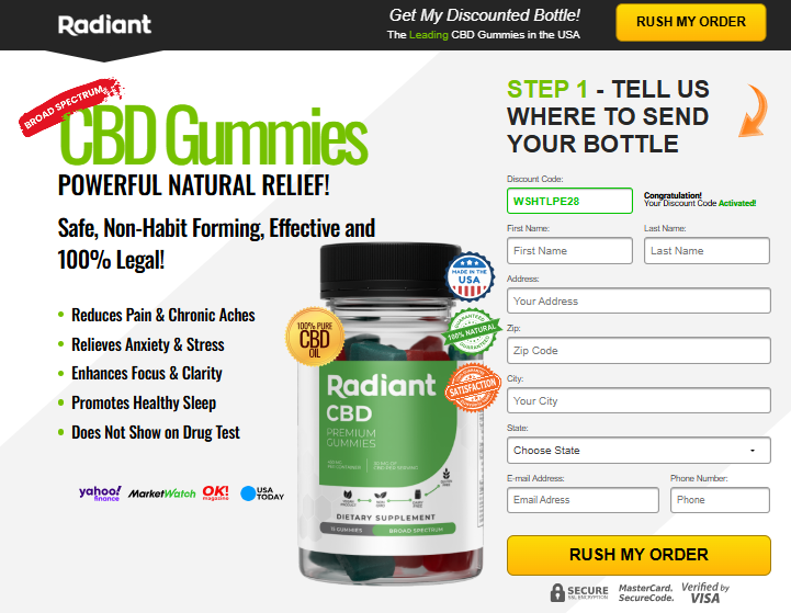 Radiant Ease CBD Gummies: Reviews, Price, Benefits, Buy Now