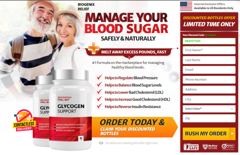Biogenix Relief Glycogen Support: Reviews, Price, Benefits, Buy