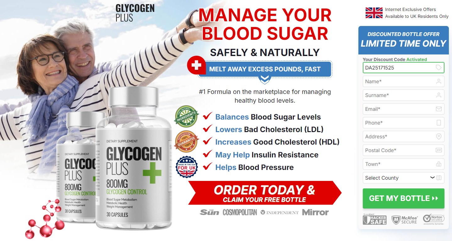 Glycogen Plus UK: Dragons Den Reviews, Price, Pros & Cons