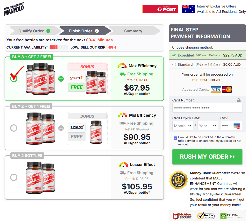Manyolo Gummies Australia-AU: Review, Ingredients, Buy Now