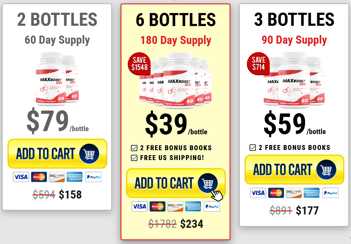 Max Boost XXL Reviews: Official Website, Pros & Price, Buy Now