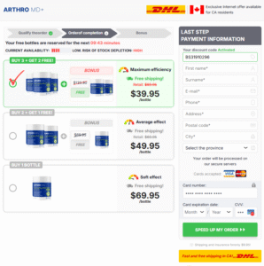 Arthro MD+ Canada/CA: Reviews, Official Website, Price & Pros