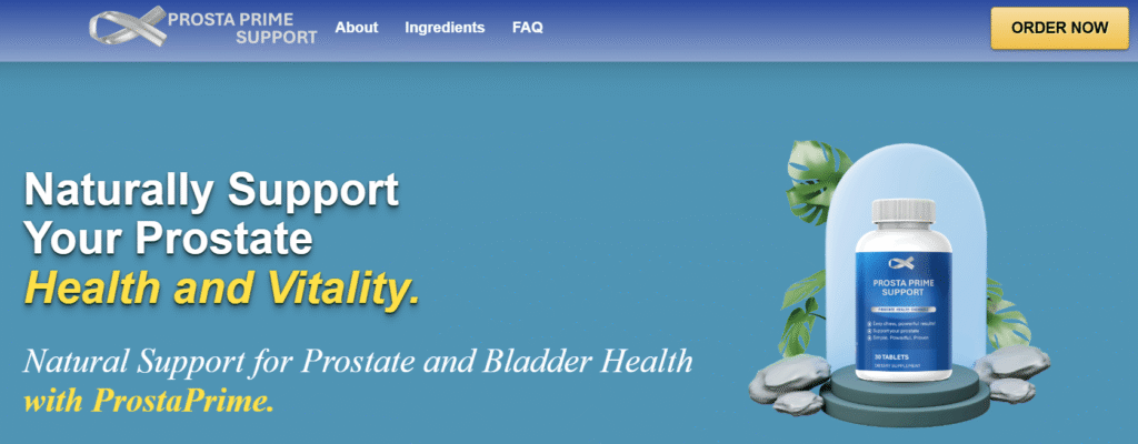 ProstaPrime Support Review: Official Website, How To Use?, 39$